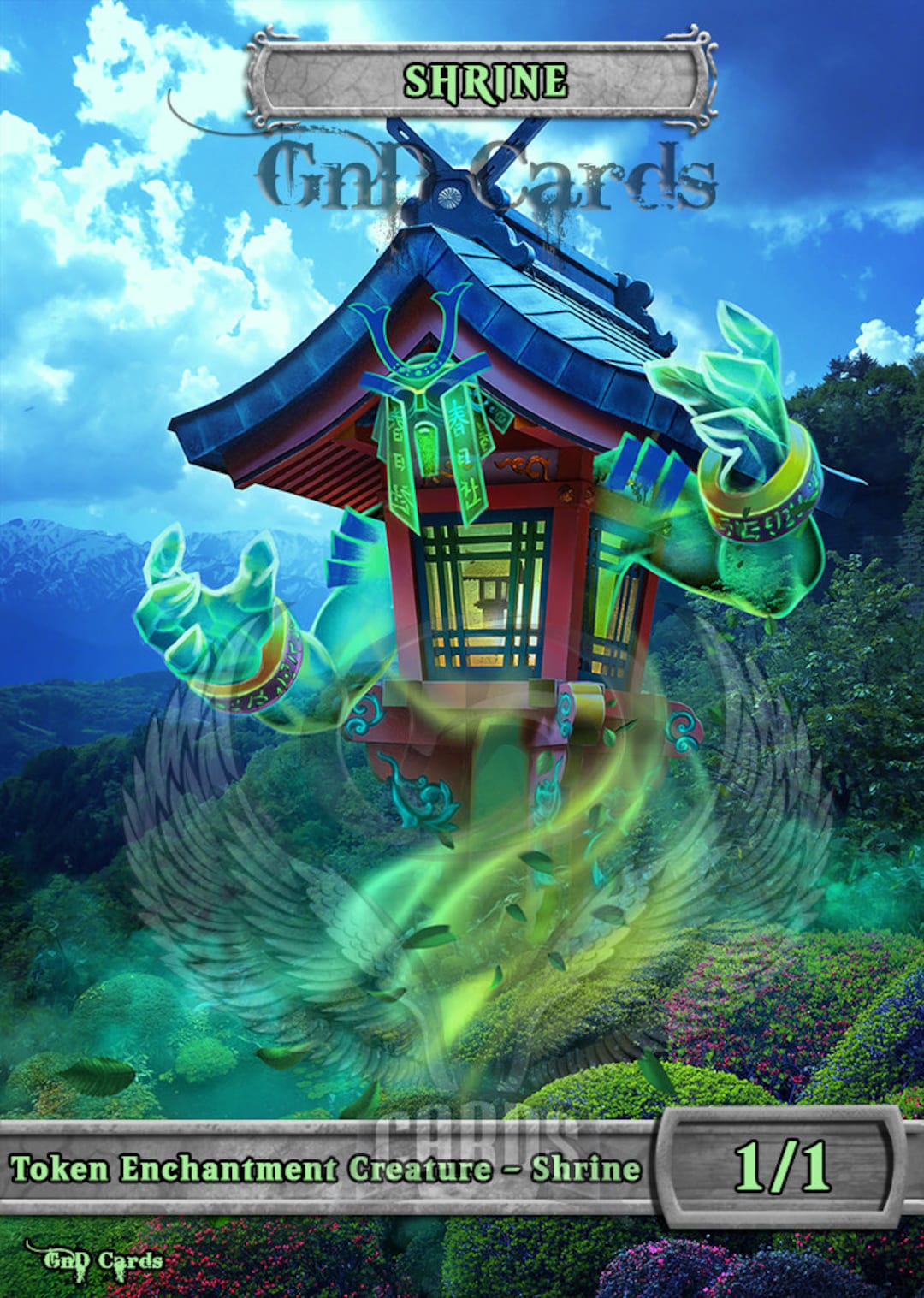 Shrine #1 TCG Token Custom Altered Tokens - Etsy