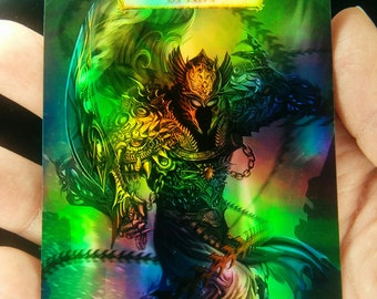 1x Marit Lage Token 3 FOIL LAMINATED Custom Altered | Etsy