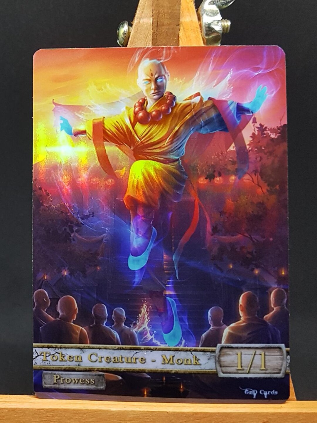 1x *foil* Monk #4 Custom Altered Token - Etsy