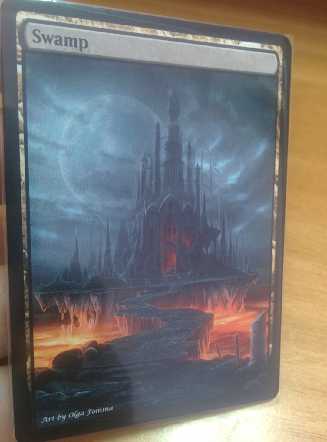 1x Swamp 10 Extended Textless Full Art Custom Altered Basic Land MTG - Etsy