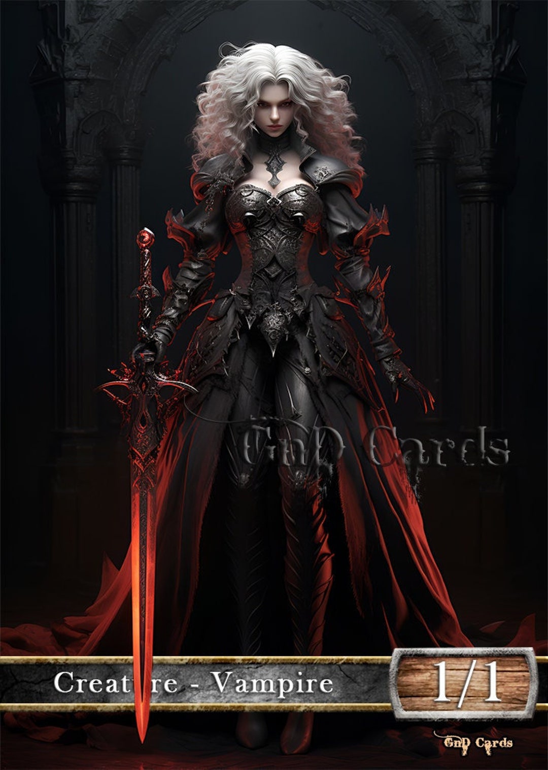 Vampire #34 TCG Token Custom Altered - Etsy