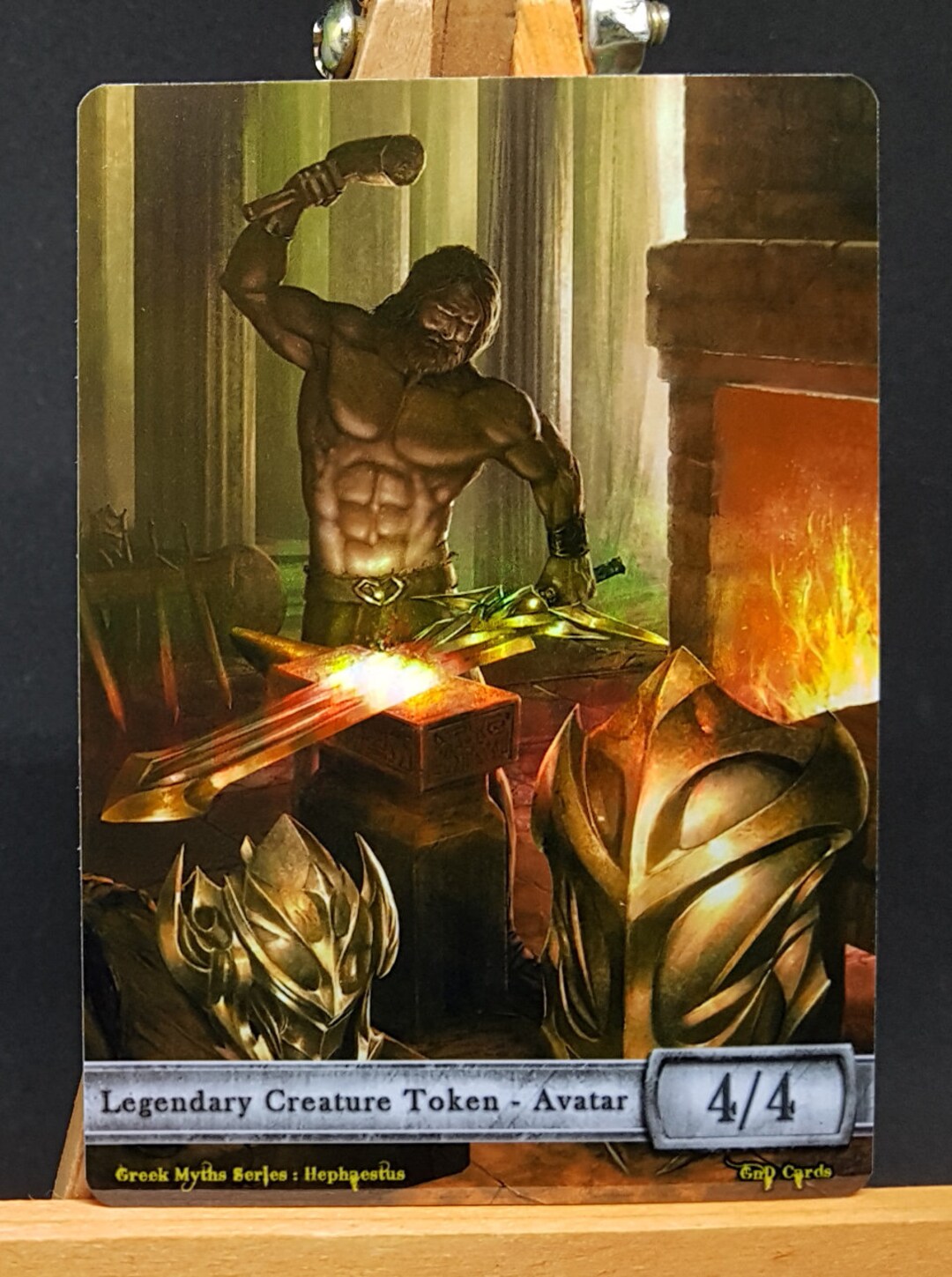 1x Kaldra #2 Token *FOIL LAMINATED* Custom Altered Gnd Cards - Etsy