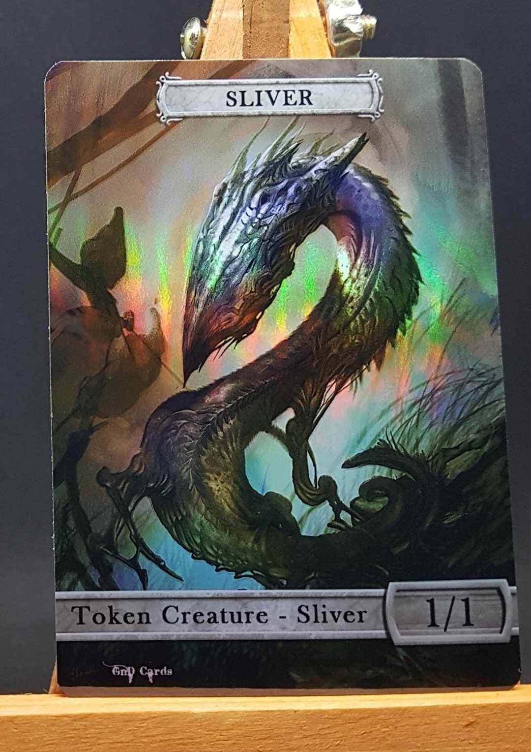 1x Sliver #3 *FOIL LAMINATED* Custom Altered Token - Etsy