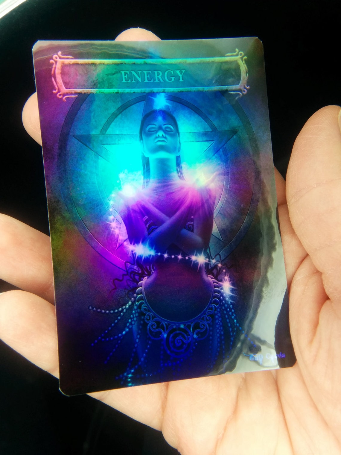 1x Energy Counter 4 FOIL LAMINATED Custom Altered Token | Etsy