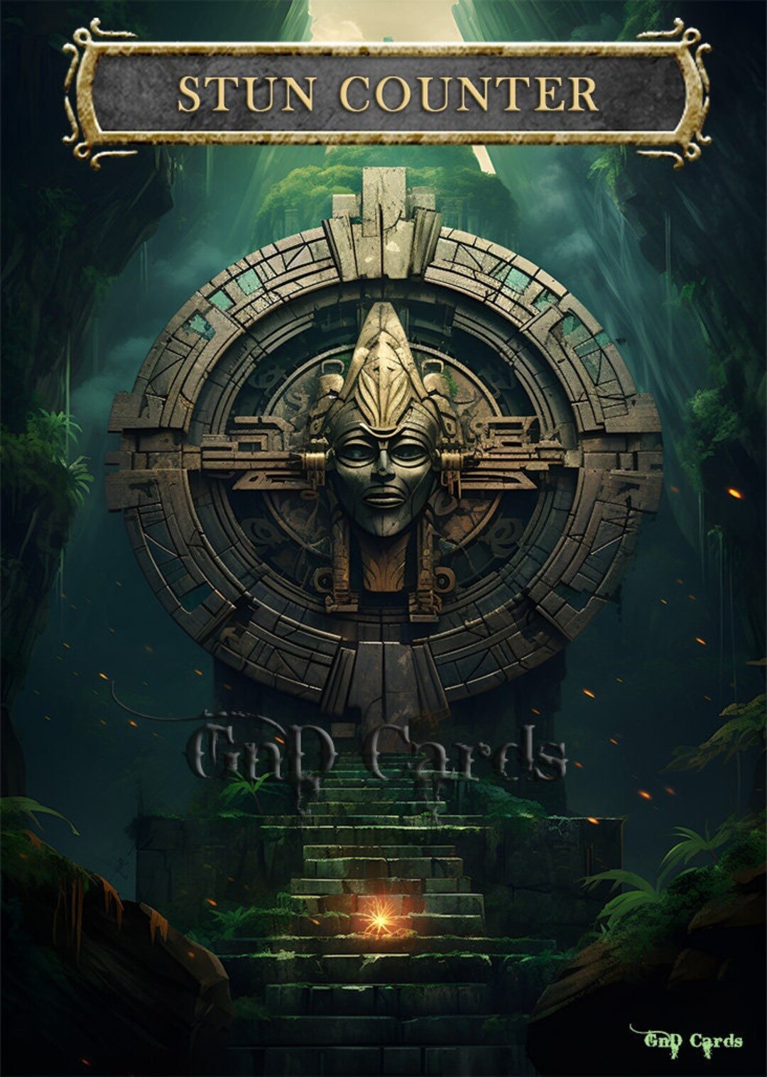Stun Counter TCG Token Custom Altered - Etsy