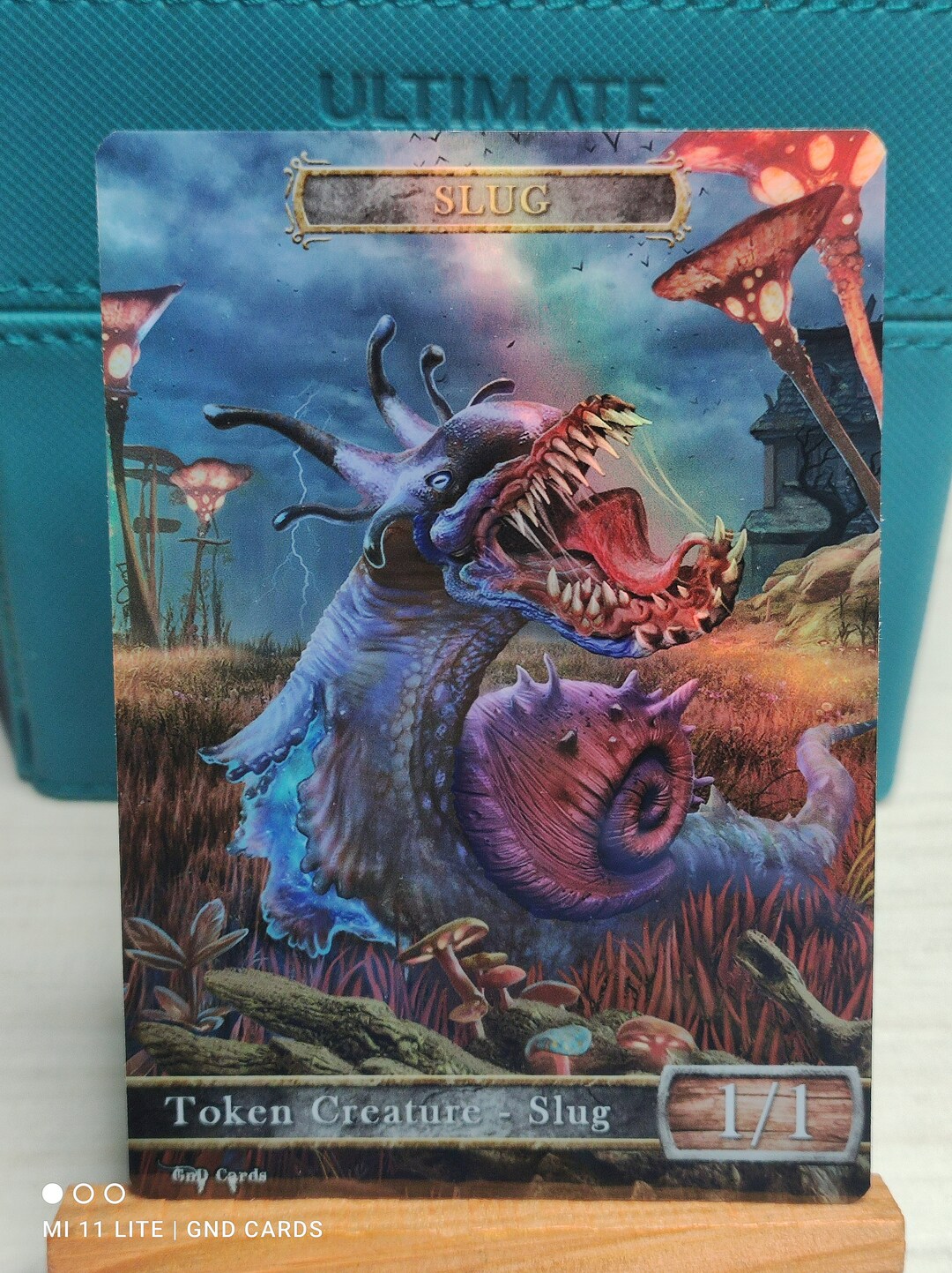 1x Slug #1 *FOIL LAMINATED* Custom Altered Token - Etsy