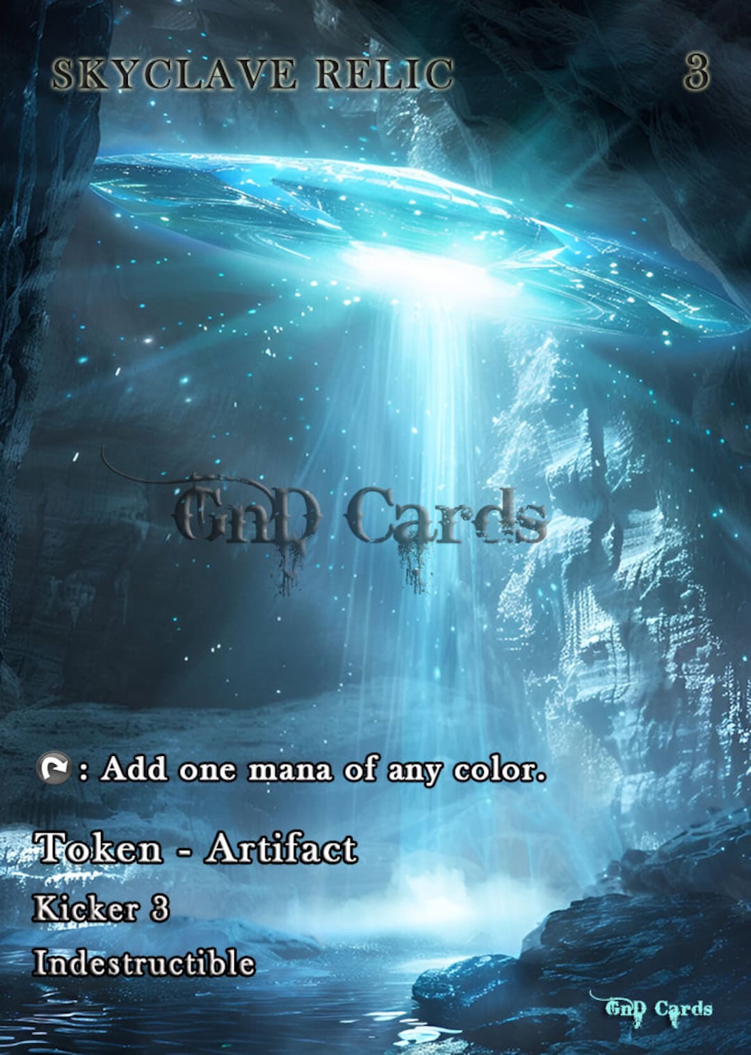 Skyclave Relic TCG Token Custom Altered - Etsy