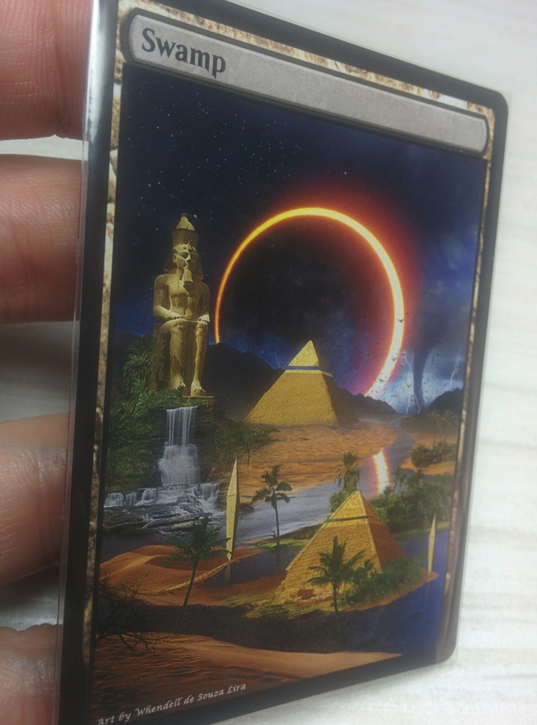 1x Swamp 26 Extended Textless Altered Basic Land MTG - Etsy