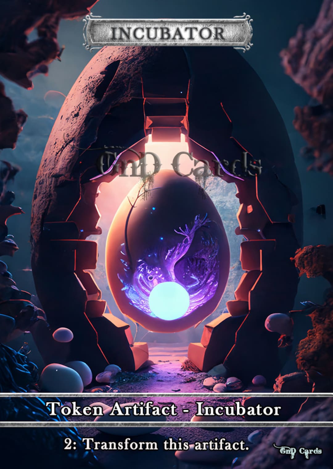 Incubator #2 TCG Token Custom Altered - Etsy
