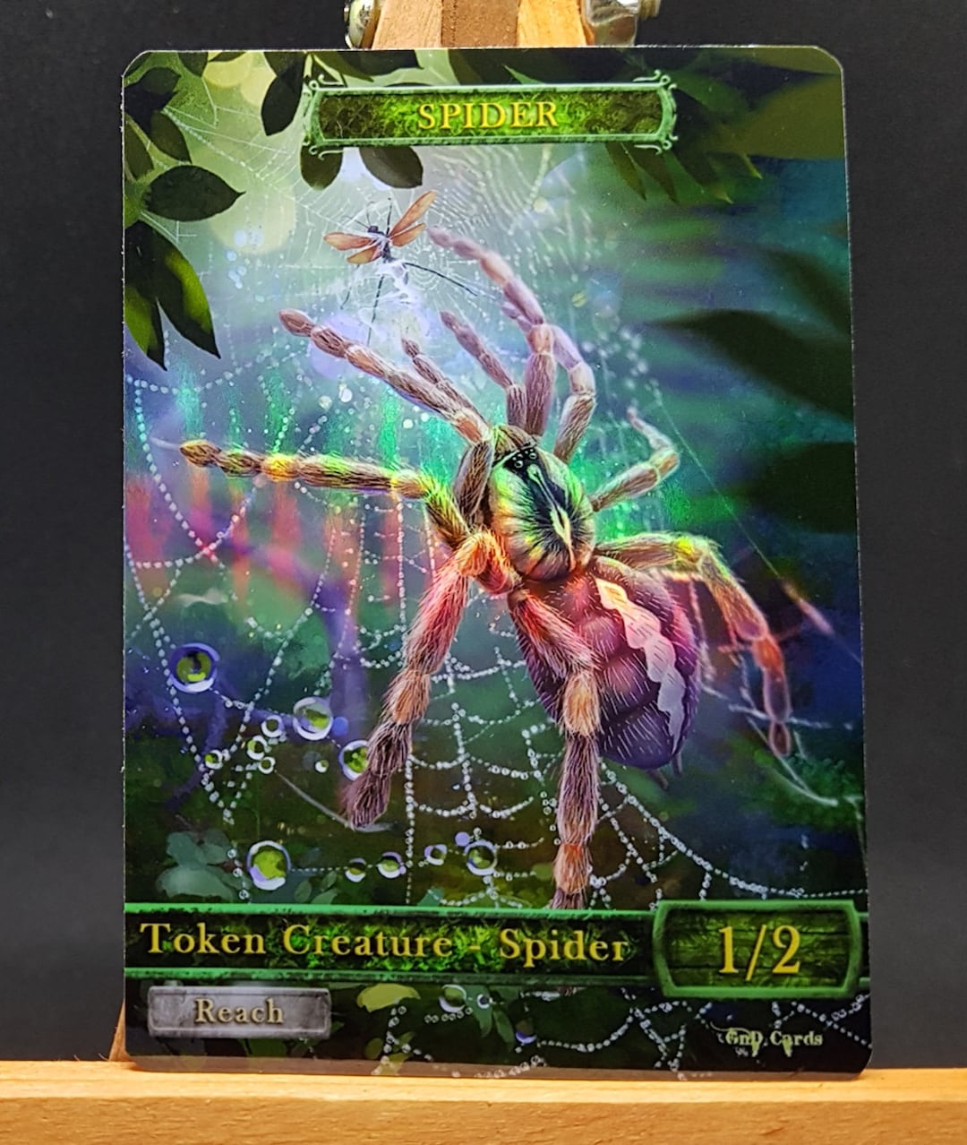 1x Spider #2 Token *FOIL LAMINATED* Custom Altered - Etsy