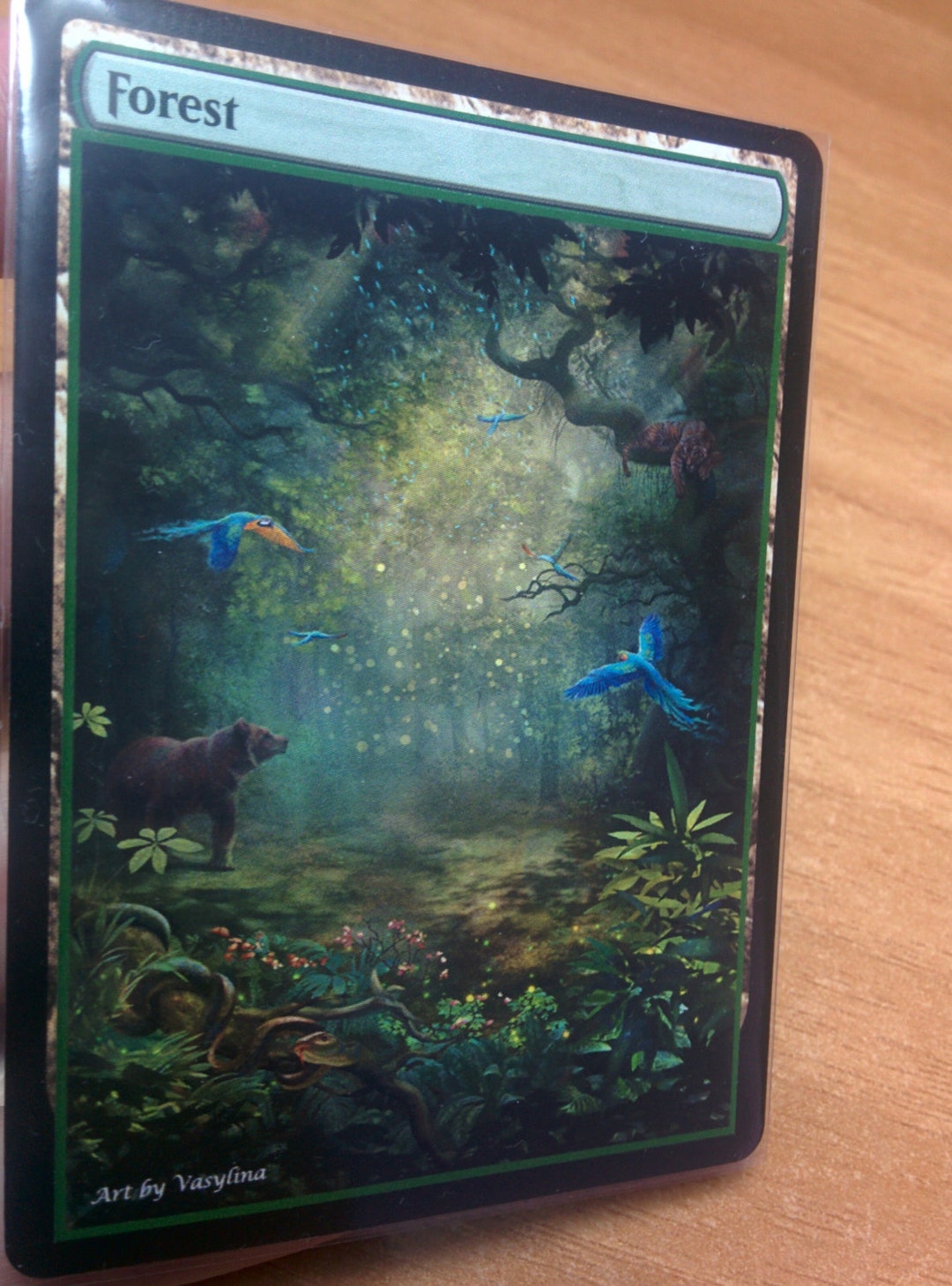 1x Forest 17 Extended Textless Full Art Custom Altered Basic Land MTG ...