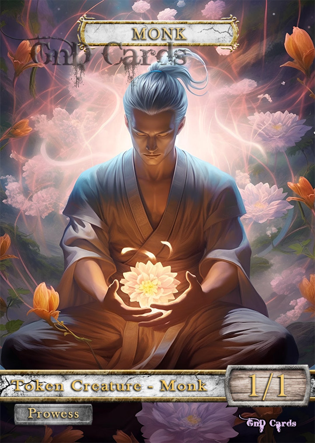 Monk #8 TCG Token Custom Altered - Etsy