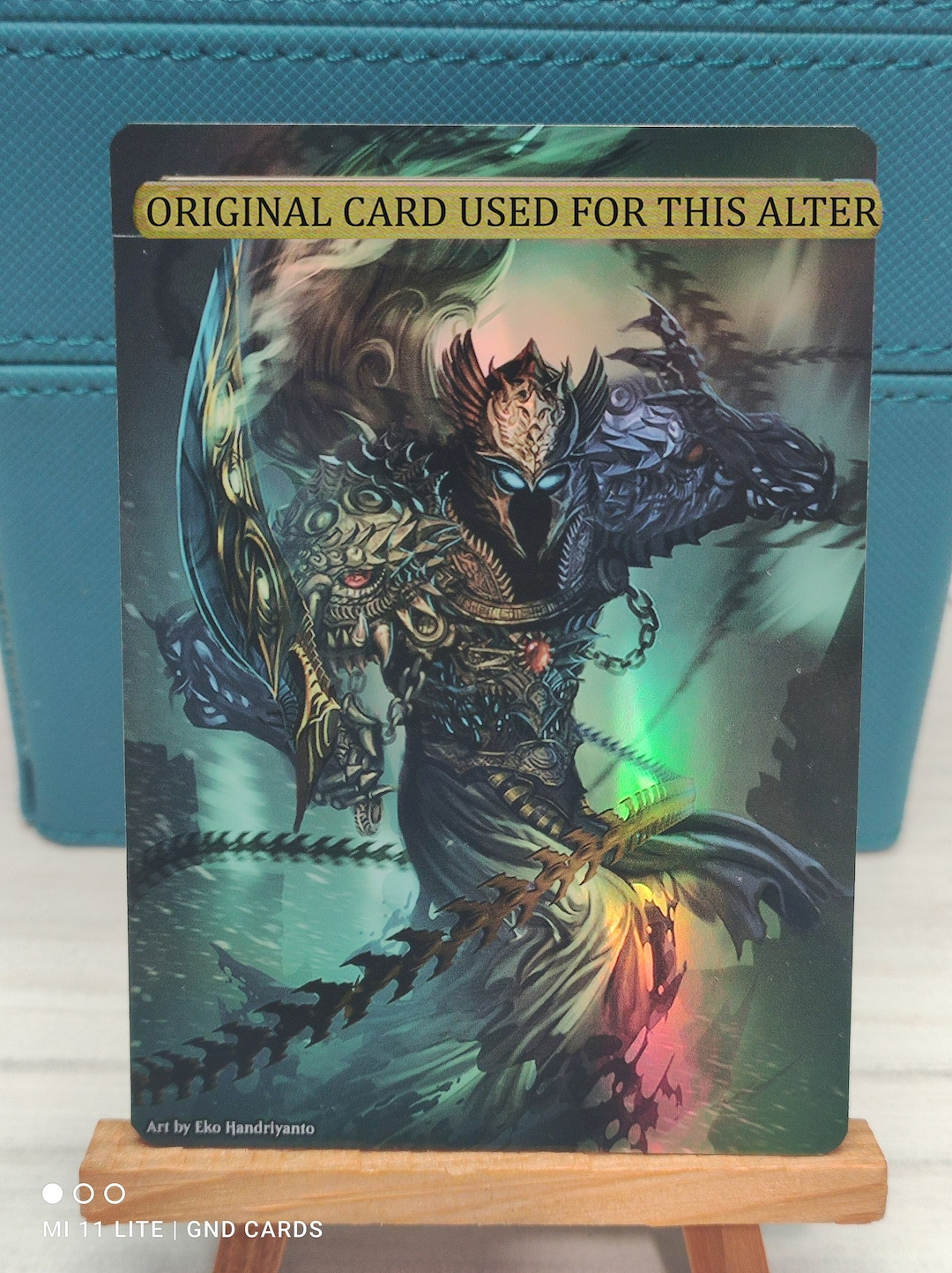 1x Foil Altered Art Millicent, Restless Revenant (non-foil Into Foil ...