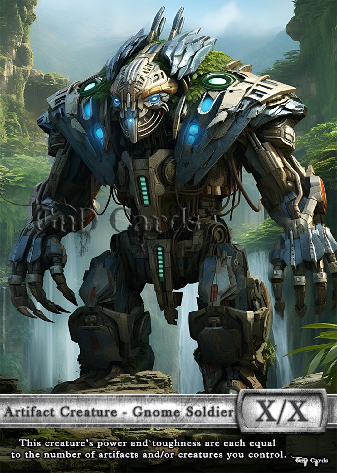 3x Gnome Soldier 2 Custom Altered Tokens Gnd Cards - Etsy