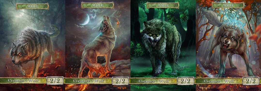Wolf Pack TCG Tokens Custom Altered - Etsy