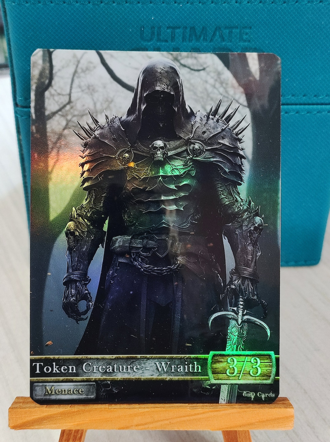 1x Wraith #1 *FOIL LAMINATED* Custom Altered Token - Etsy