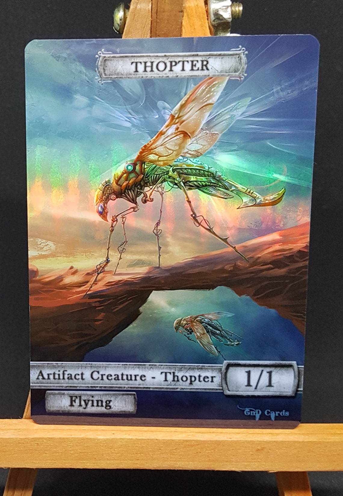 1x Thopter 5 FOIL LAMINATED Custom Altered Token - Etsy Singapore