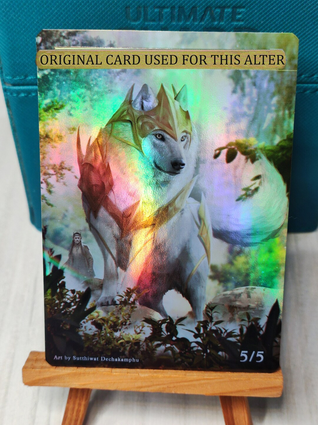 1x Foil Altered Art Voja, Jaws of the Conclave - Etsy