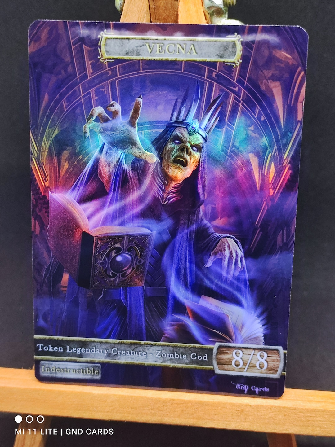 1x Vecna *FOIL LAMINATED* Custom Altered Token - Etsy