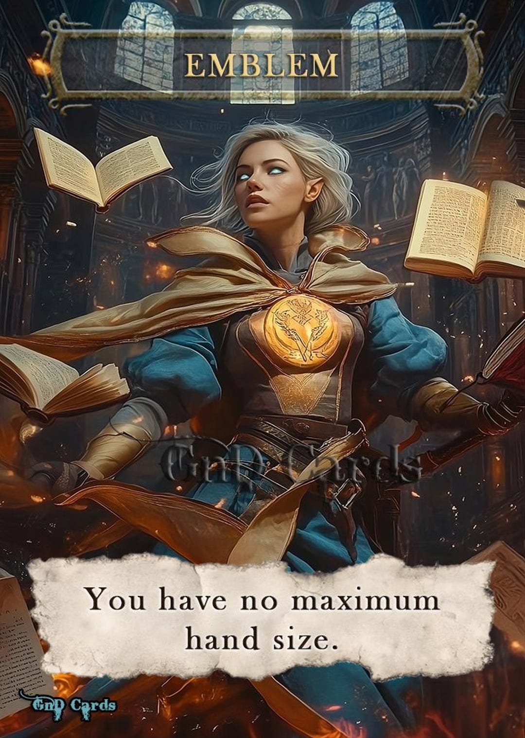 1x Tamiyo, Inquisitive Student Emblem #3 Custom Altered - Etsy