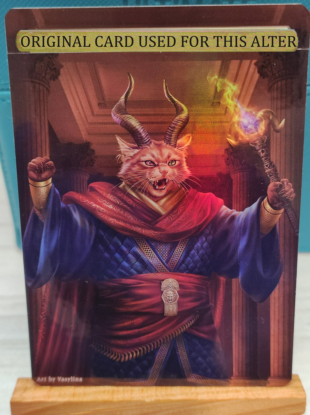 1x Foil Altered Art Jetmir, Nexus of Revels (non-foil Into Foil) - Etsy