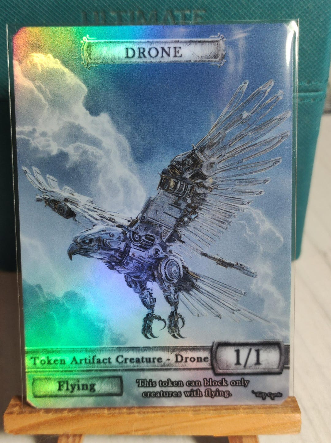 1x Drone #5 *FOIL LAMINATED* Custom Altered Token - Etsy