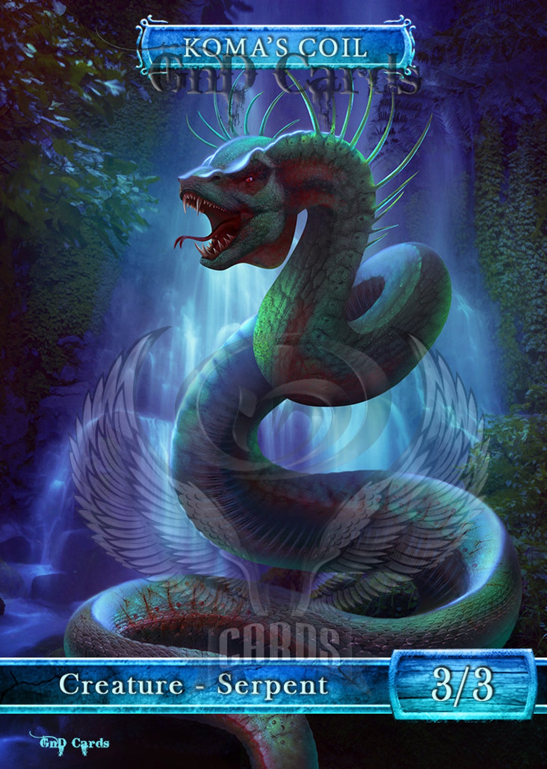 3x Komas Coil Custom Altered Tokens - Etsy France