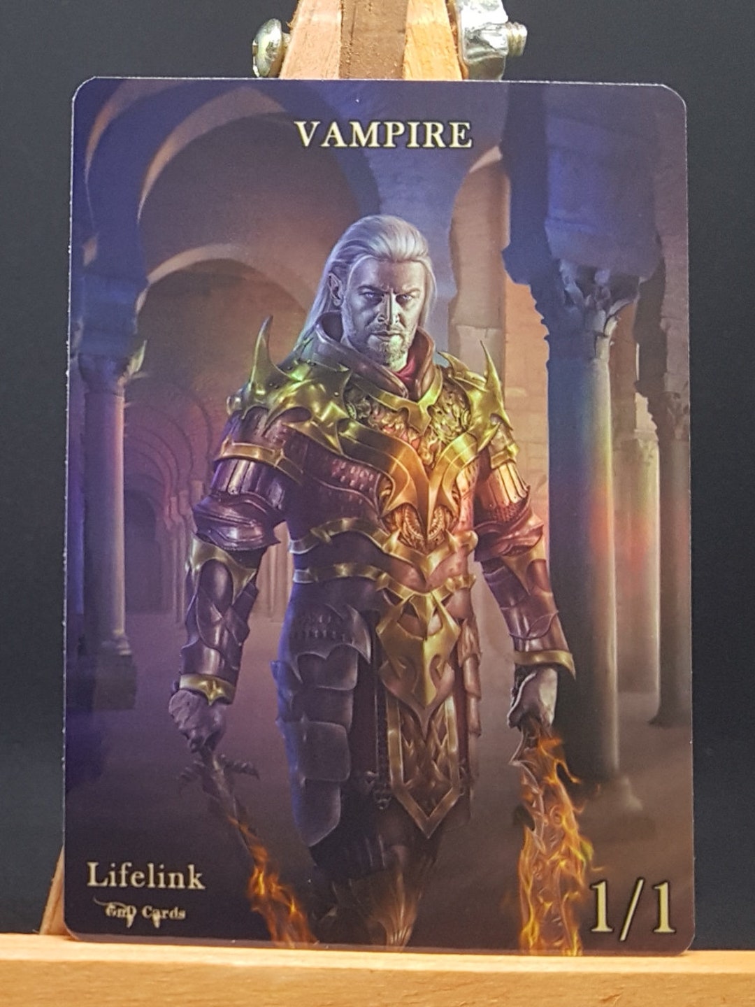 1x Vampire #18 Lifelink *FOIL LAMINATED* Custom Altered Token - Etsy