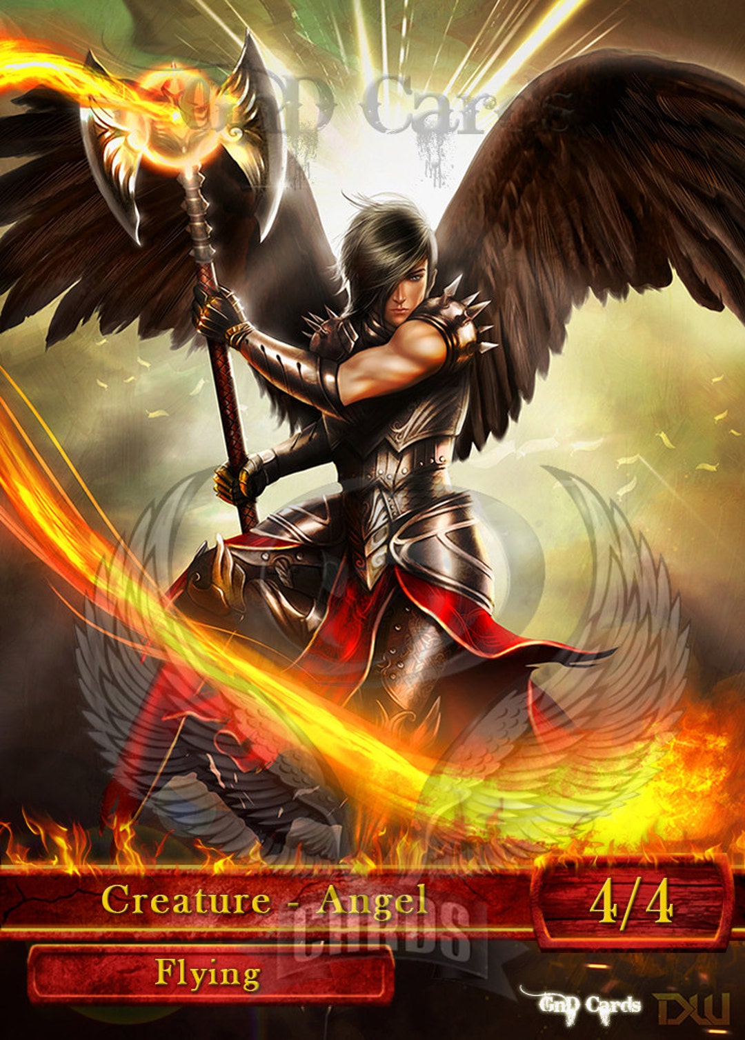 3x Angel 5 Custom Altered Tokens - Etsy