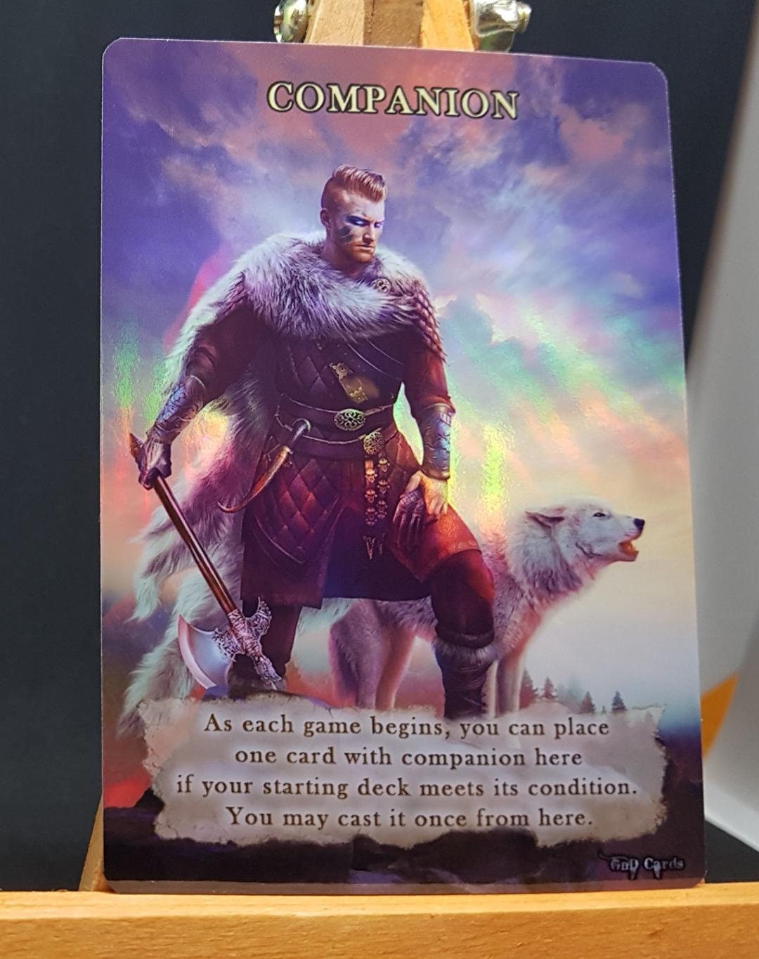 1x Companion Token #3 *FOIL LAMINATED* Custom Altered - Etsy