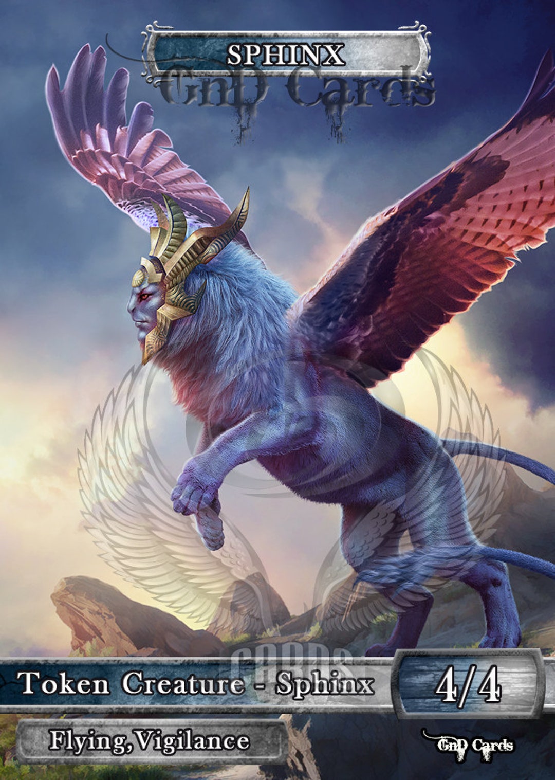 Sphinx TCG Token Custom Altered - Etsy