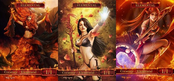 Young Pyromancer Token