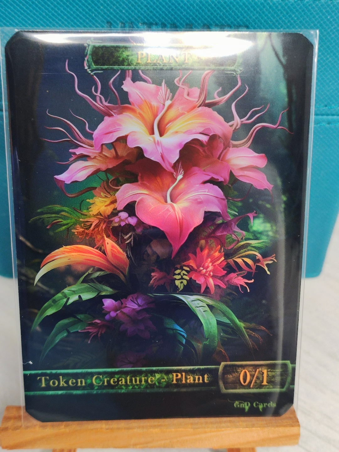 1x Plant 7 FOIL LAMINATED Custom Altered Token Gnd Cards - Etsy