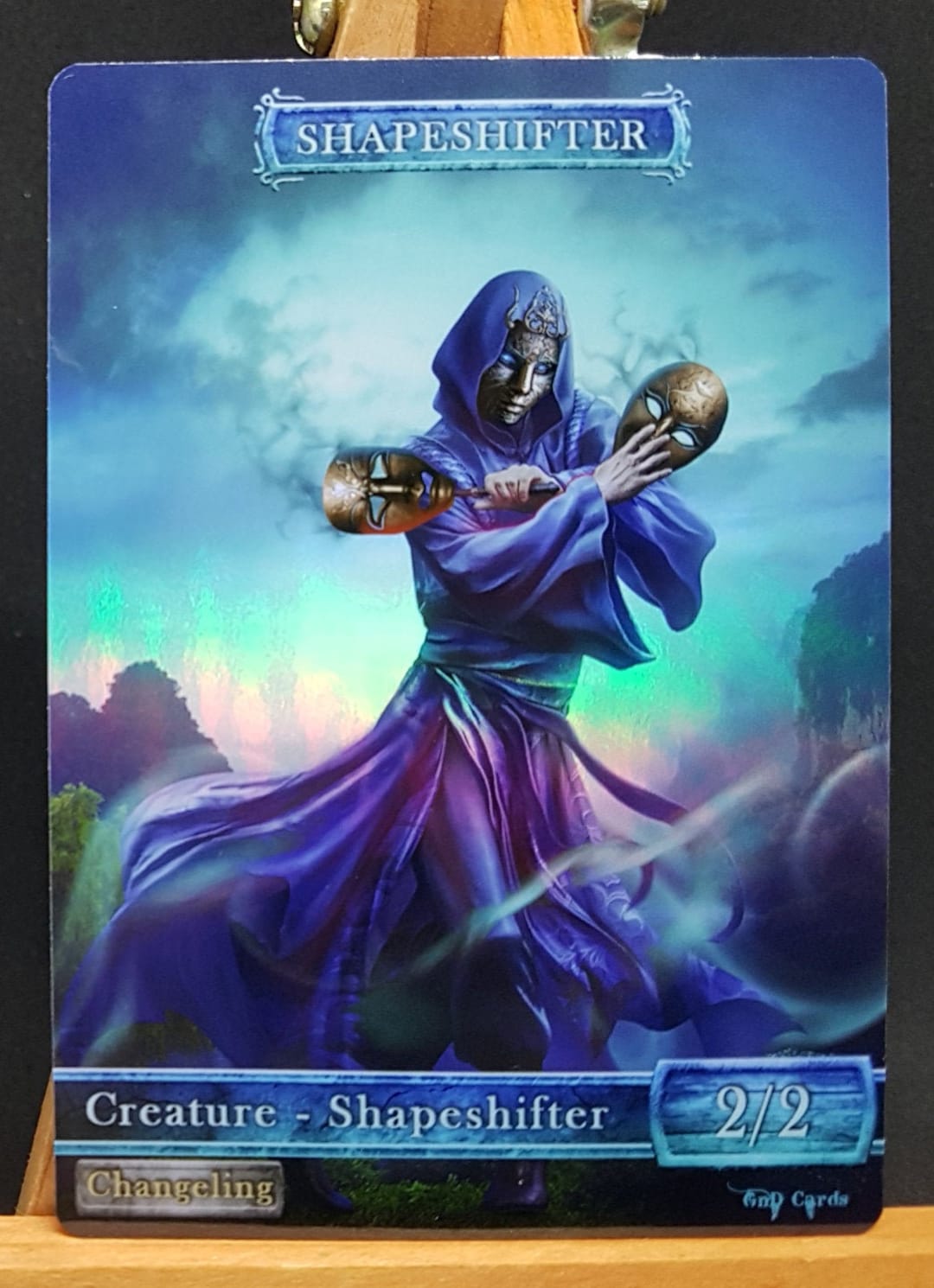 1x Shapeshifter #2 *FOIL LAMINATED* Custom Altered Token - Etsy