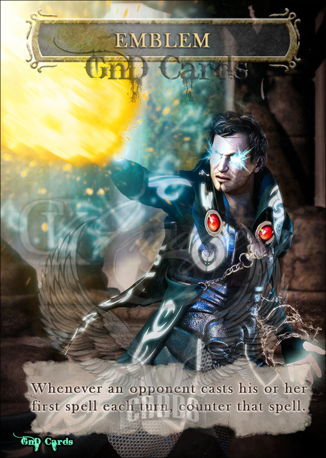 1x Jace Unraveler of Secrets Emblem Custom Altered - Etsy