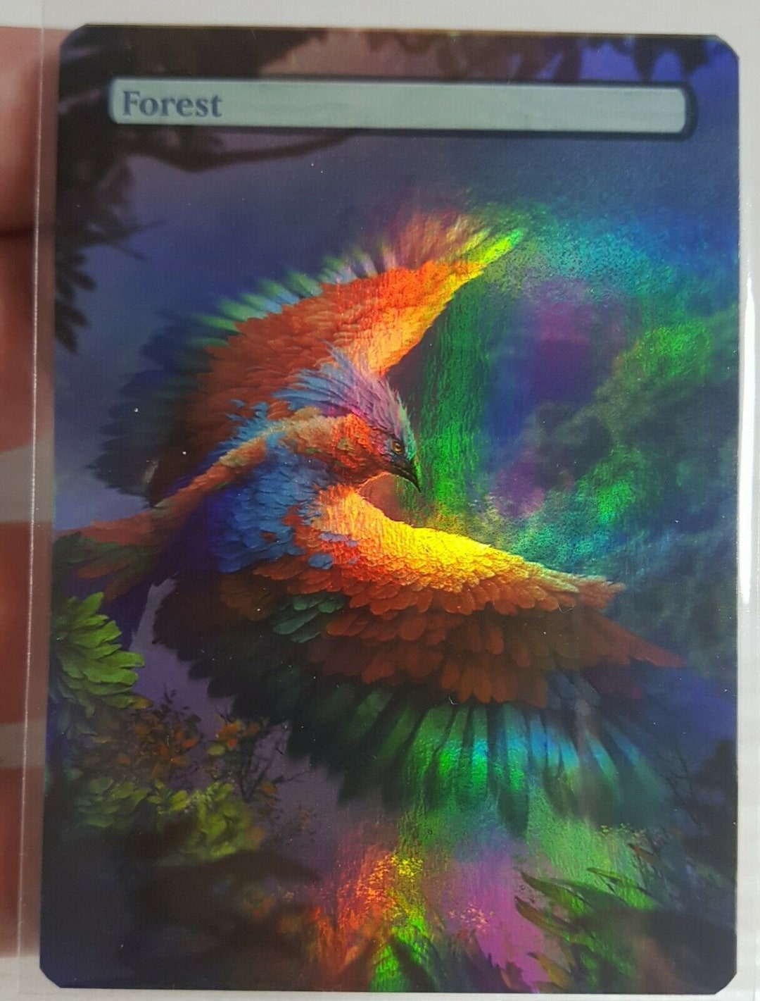 1x Forest 22 FOIL Borderless Full Art Custom Altered Basic Land MTG - Etsy