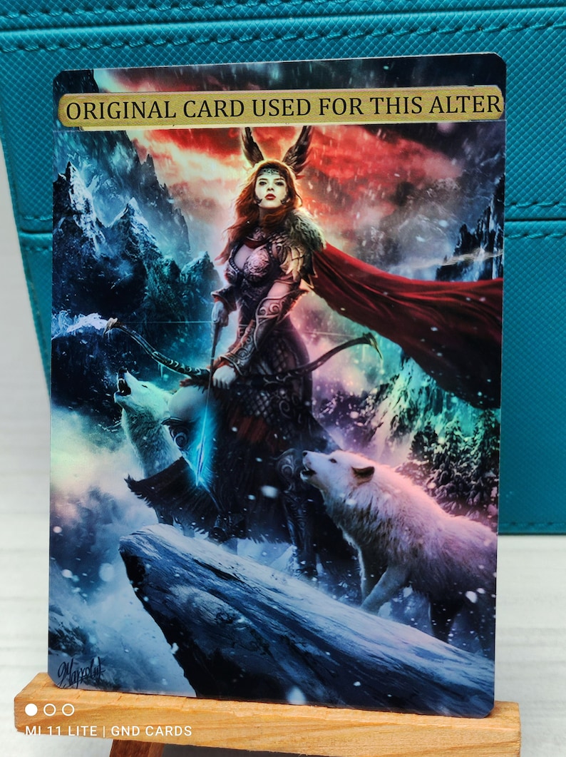 1x Foil Altered Art Winota Joiner of Forces V2 MTG non-foil - Etsy