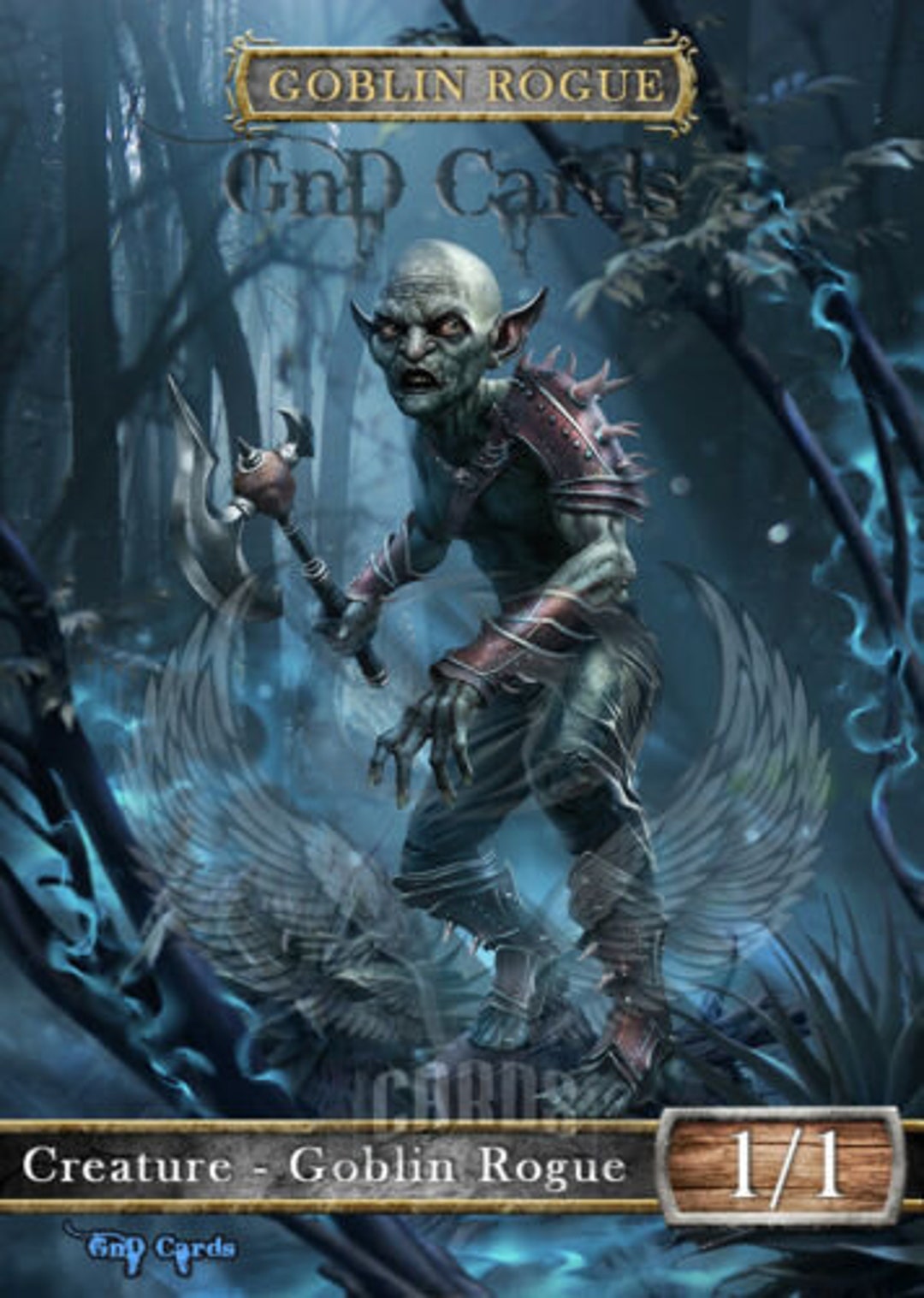Goblin Rogue TCG Token Custom Altered - Etsy