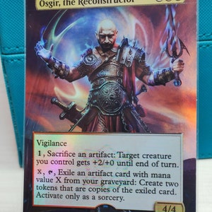 1x Foil Altered Art Osgir the Reconstructor MTG | Etsy