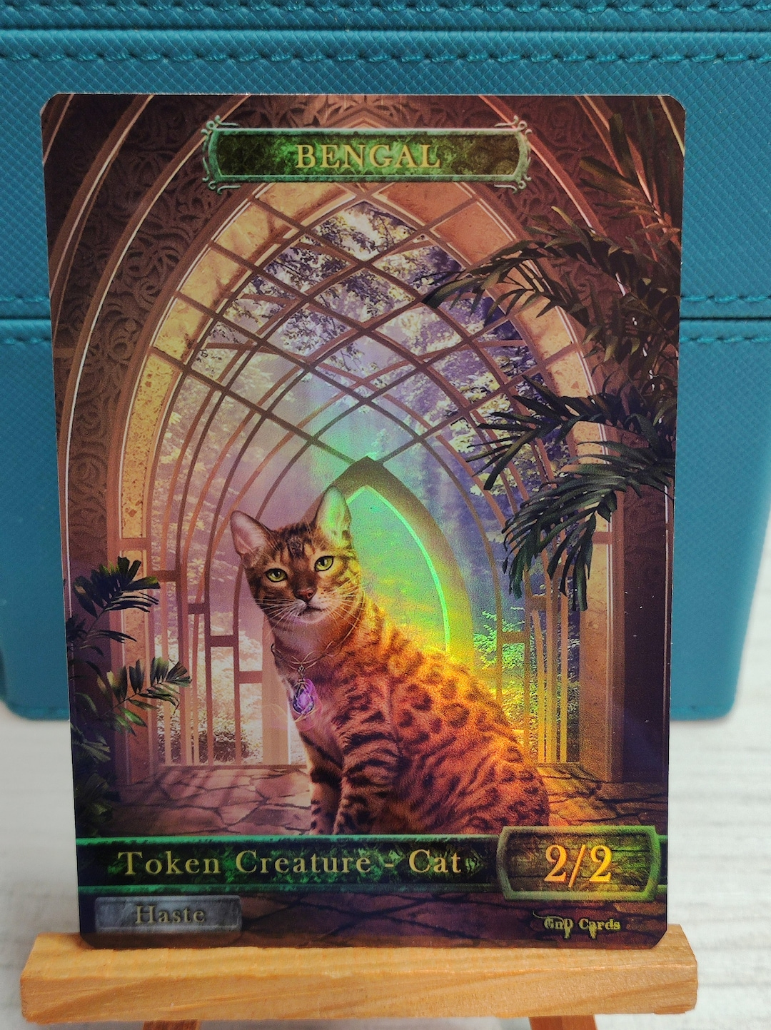 1x Cat #9 *FOIL LAMINATED* Custom Altered Token ( for Jinnie Fay) - Etsy
