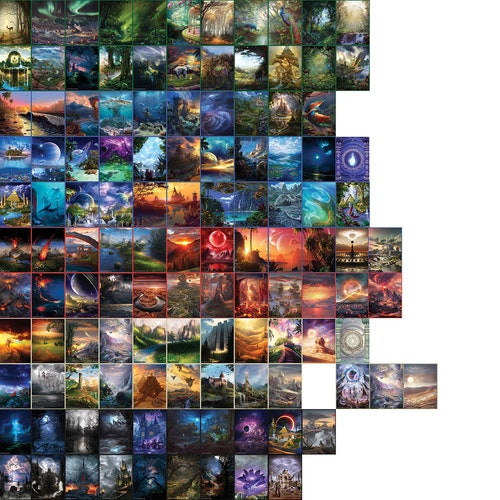 Full Set of Non-foil Swamps Custom Altered Basic Lands MTG - Etsy