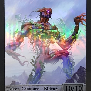 1x Eldrazi Big #1 *FOIL LAMINATED* Custom Altered Token - Etsy