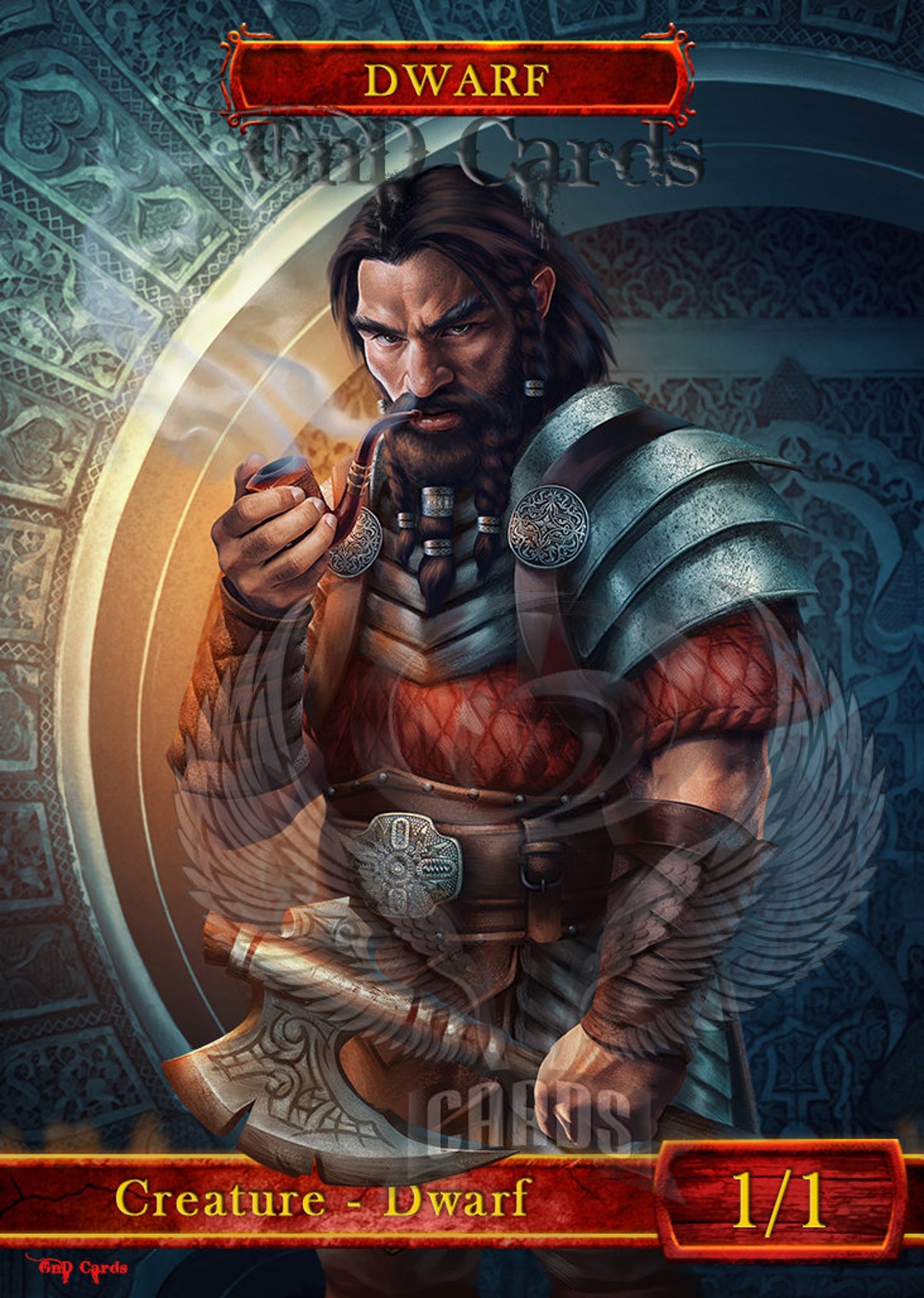 3x Dwarf 2 Custom Altered Tokens - Etsy