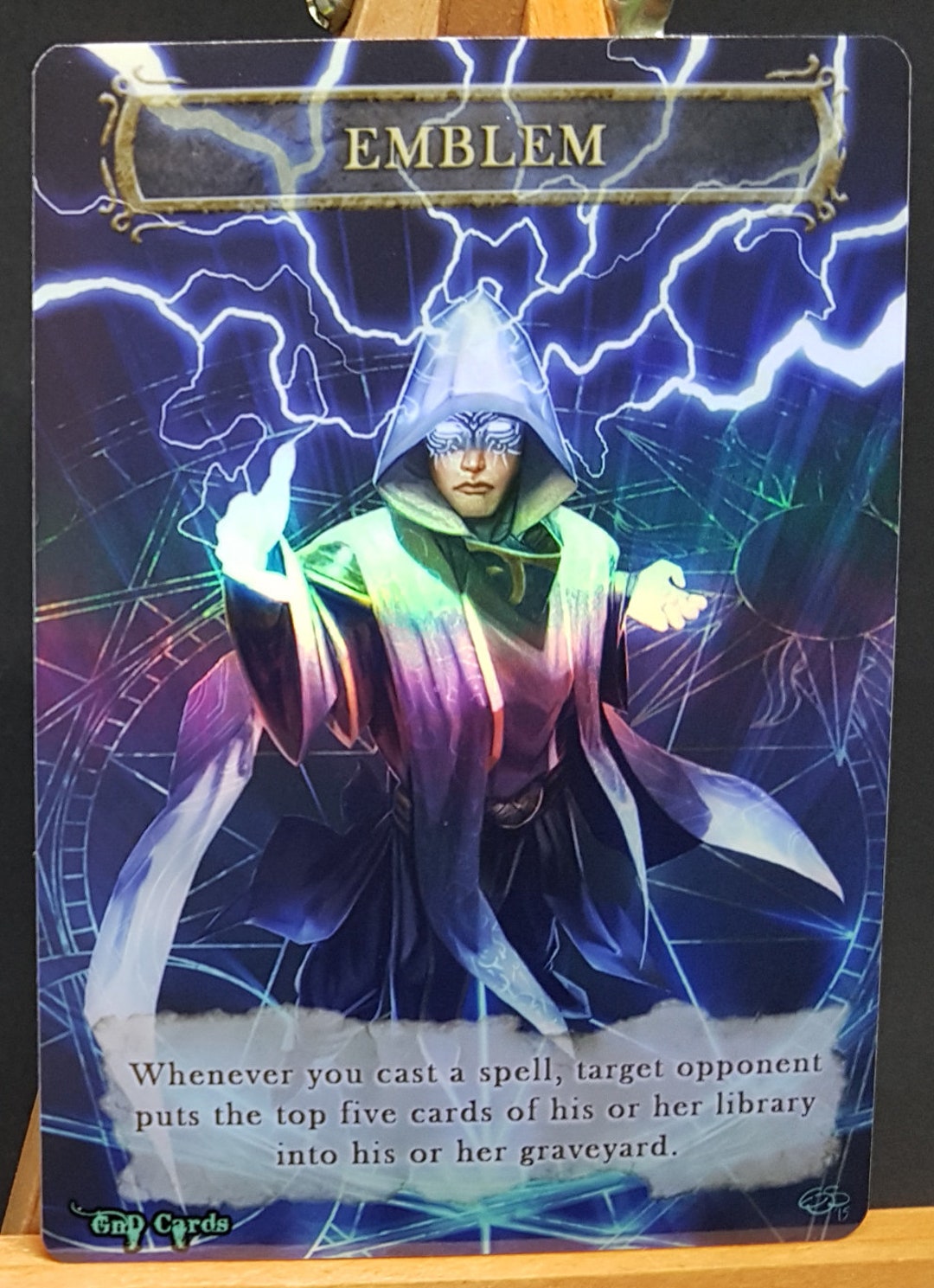 1x *FOIL LAMINATED* Jace Telepath Unbound Emblem Custom Altered - Etsy