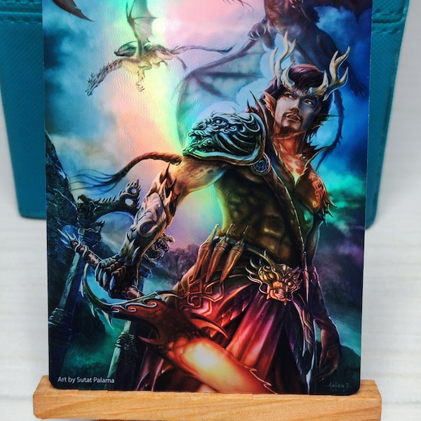 Mtg Korvold Altered Art - Etsy