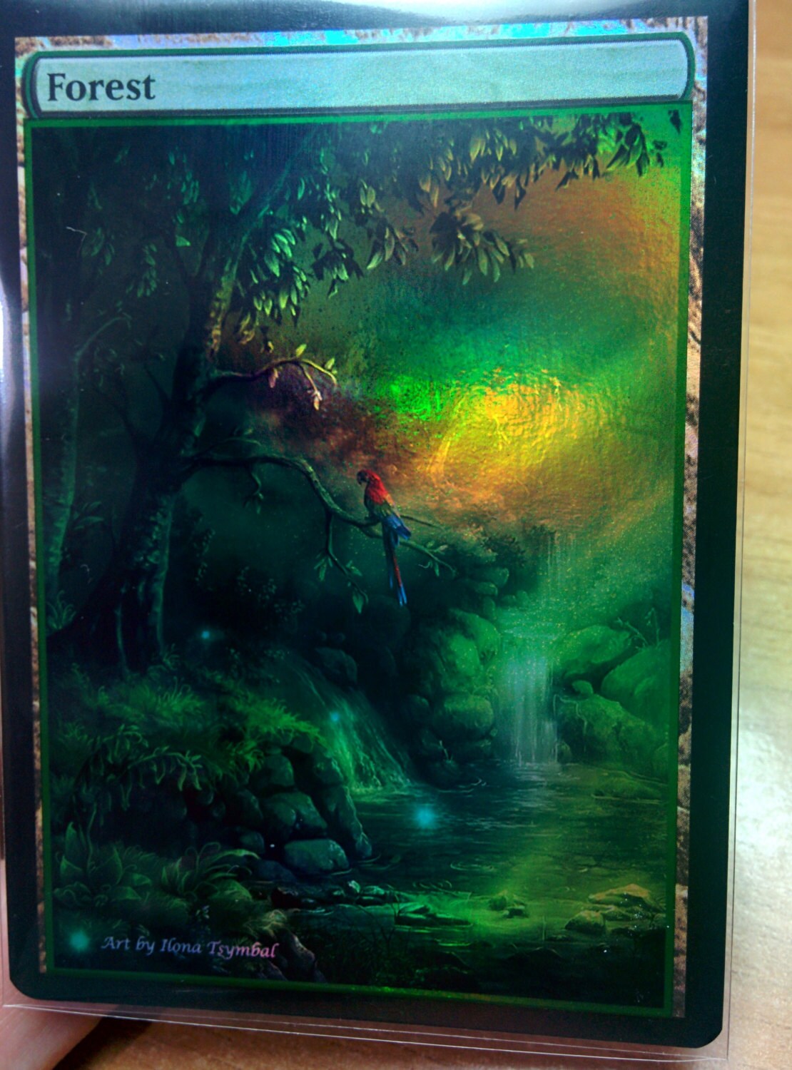 Card Games 1x Forest #3.1 Extended Textless Full Art Custom Altered ...