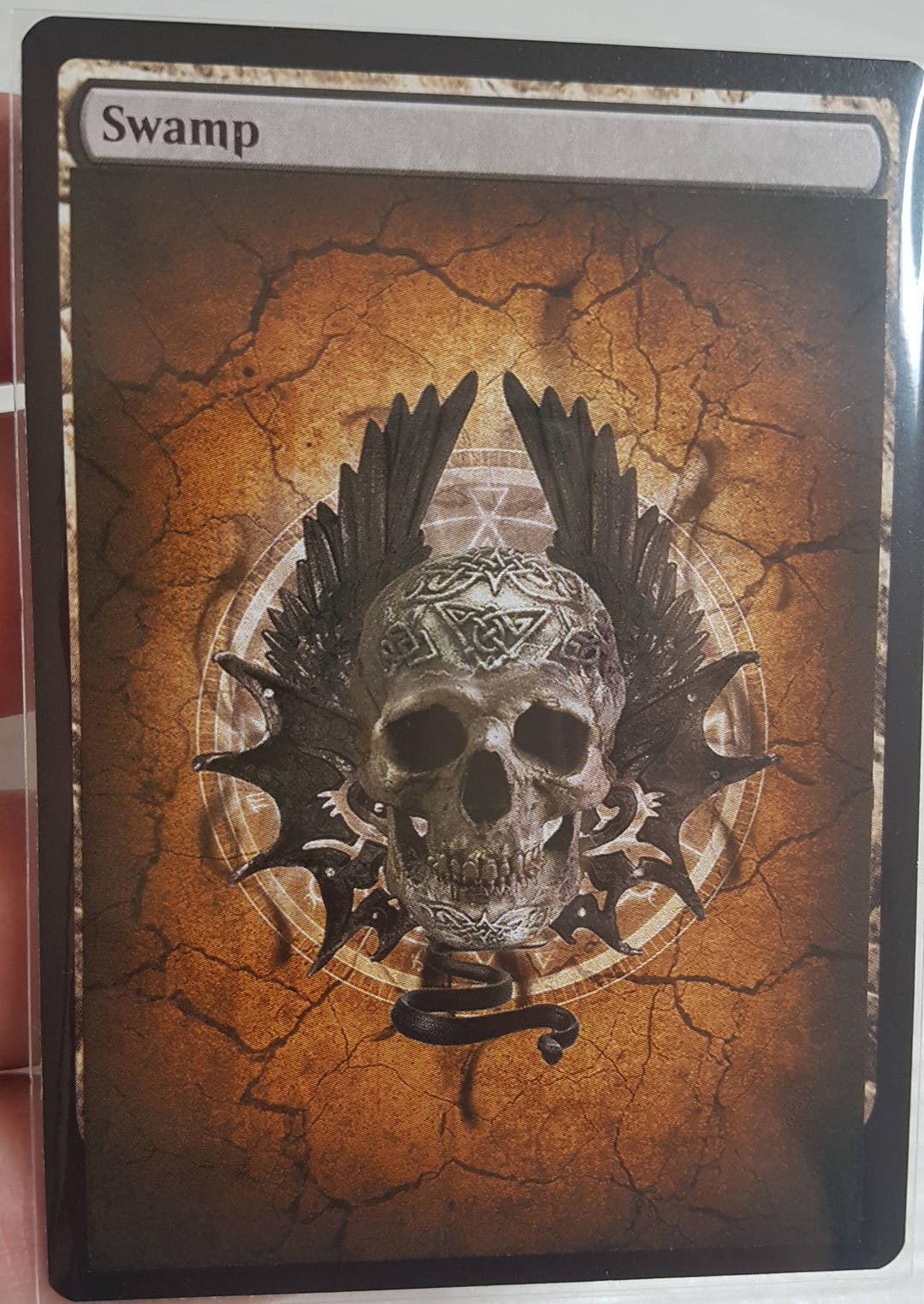 1x Big Mana Swamp Full Art Custom Altered Basic Land MTG - Etsy