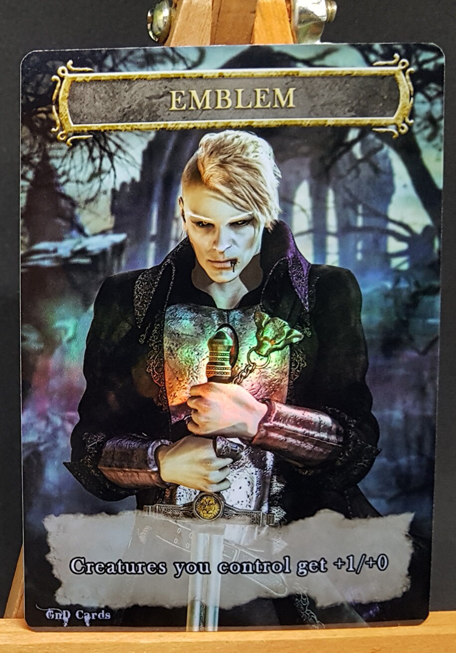 1x FOIL LAMINATED Sorin Lord of Innistrad Emblem Custom - Etsy