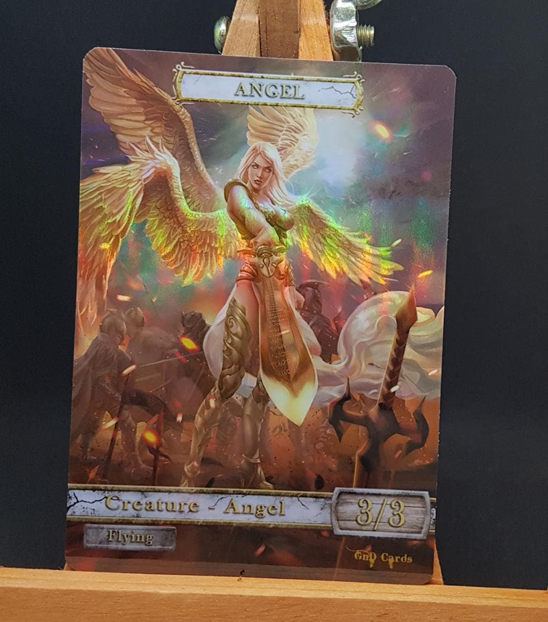 1x Angel 11 V.1 FOIL LAMINATED Custom Altered Token - Etsy