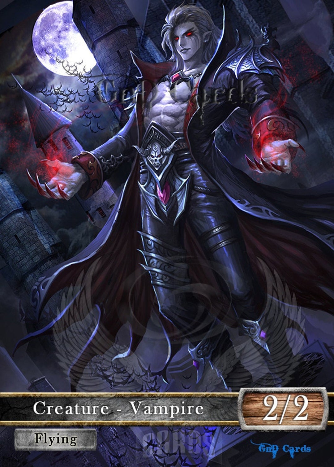 Vampire #5 TCG Token Custom Altered - Etsy